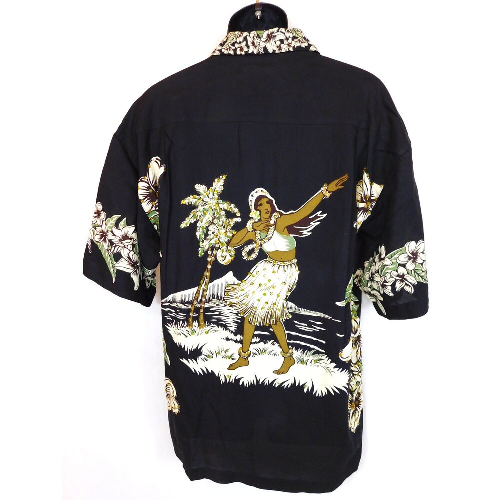 Vintage Baik Baik Honolulu Bali Hula Girl Hawaiian Re… - Gem